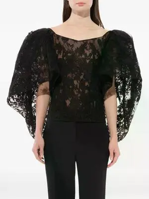 Givenchy Lace Cape T-shirt