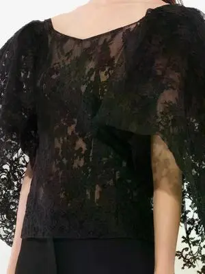 Givenchy Lace Cape T-shirt