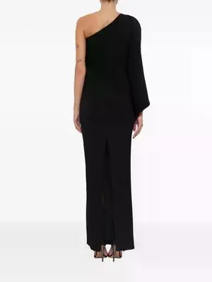 Givenchy One-shoulder Draped Maxi Dress