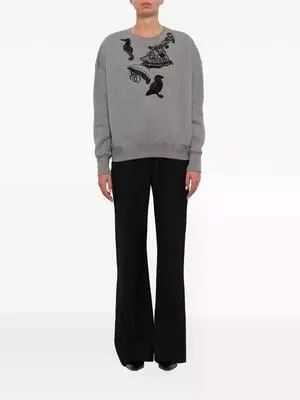 Alexander McQueen Sea Creature Embroidered Sweatshirt