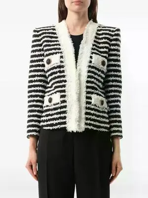 Balmain Striped Tweed Jacket