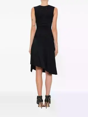 LANVIN Asymmetric Ruffled Midi Skirt