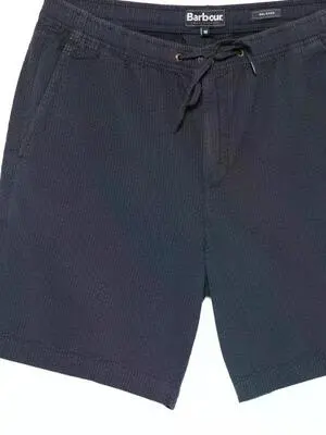 Barbour Seersucker Drawstring Shorts - Blue