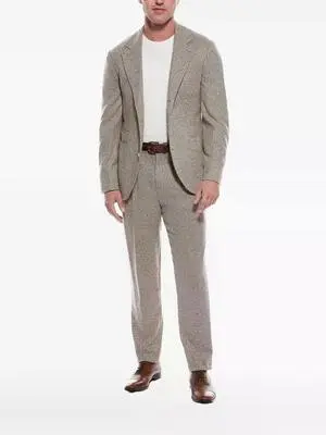 Brunello Cucinelli Tailored Herringbone Suit