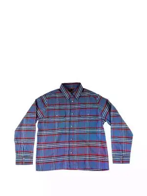 Chrome Hearts Work Dog Check-pattern Shirt