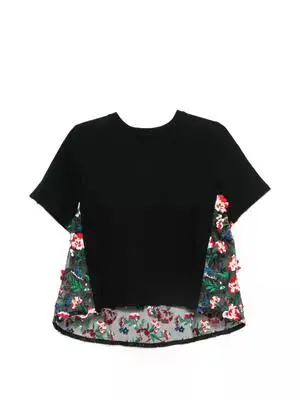 Sacai Floral T-shirts For Women