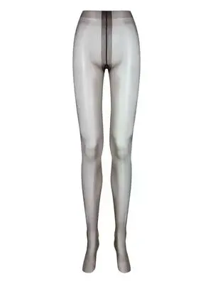 MAISON CLOSE Semi-sheer Tights - Grey