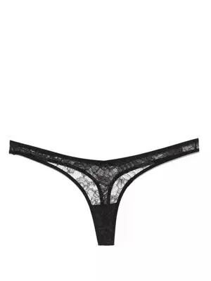 MAISON CLOSE Flashback Thong - Black