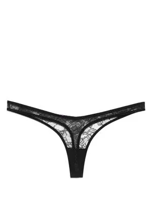 MAISON CLOSE Flashback Thong - Black