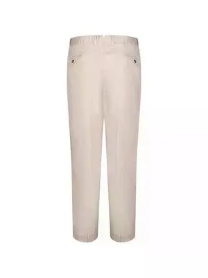 DELL'OGLIO Pleated Detail Trousers
