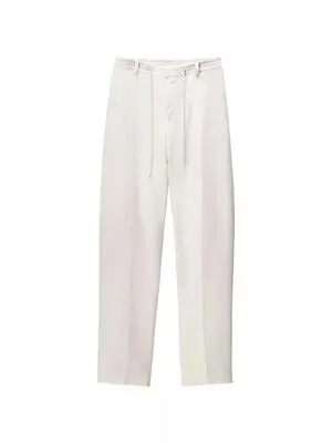 Alexander Wang Drawcord Tailored Wide Leg Pants