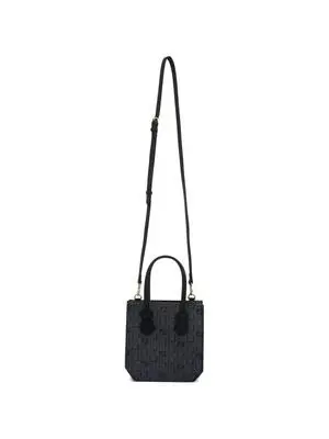 Moreau Bregancon Bb Monogram Tote Bag - Black