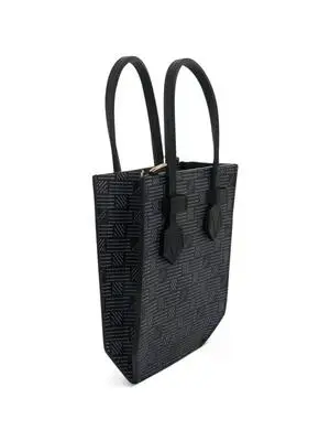 Moreau Bregancon Bb Monogram Tote Bag - Black