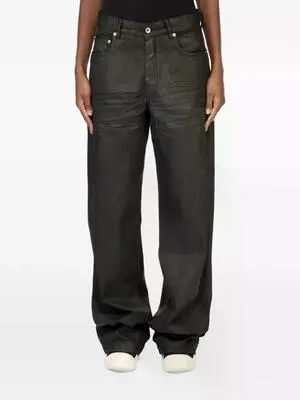 Rick Owens Wide Leg Jeans - Grey