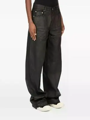 Rick Owens Wide Leg Jeans - Grey