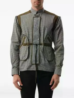 Givenchy Podium Gingham-check Shirt