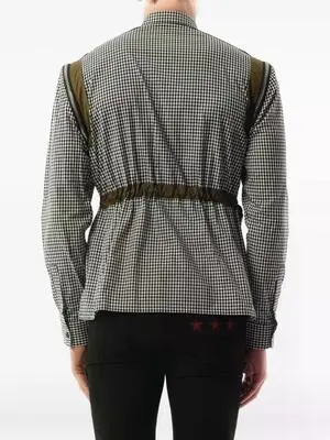 Givenchy Podium Gingham-check Shirt