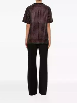 Givenchy Perforated Leather Top