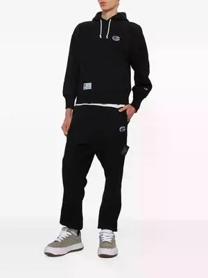Undercover X Champion Logo Patch Hoodie