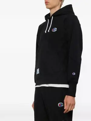Undercover X Champion Logo Patch Hoodie