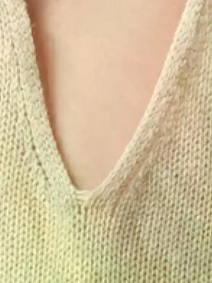 LANVIN Sleeveless V-neck Knit Sweater