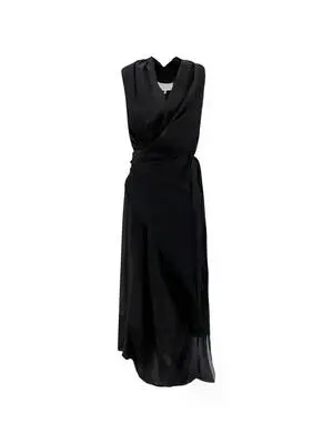 Maison Margiela Tie Detailed Cocktail Dresses