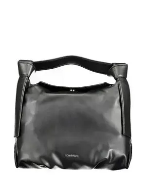 Calvin Klein Plaque Tote Bag - Black