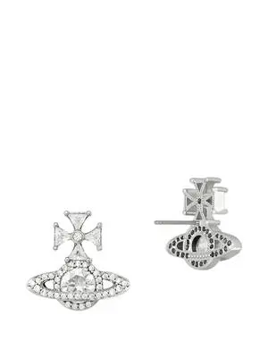 VIVIENNE WESTWOOD Mila Crystal-embellished Orb Earrings