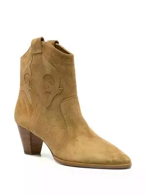 Ba&sh Suede Pointed Toe Boots