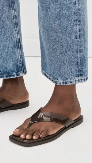 Rag & Bone Gracie Jelly Thong Sandals - Java