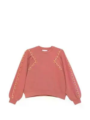 Ba&sh Mesta Embroidered Sweatshirt