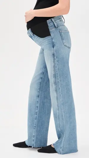 Paige Vanessa Maternity Twisted Outseam Jeans