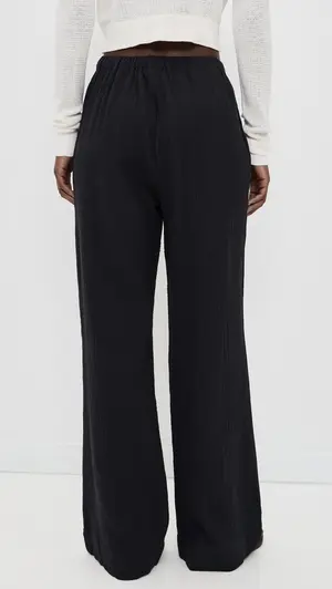 Faherty Brand Relaxed Fit Gauze Trousers
