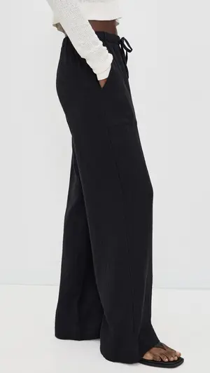 Faherty Brand Relaxed Fit Gauze Trousers