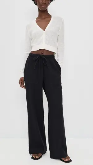 Faherty Brand Relaxed Fit Gauze Trousers