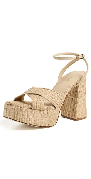 Larroude Dolly Platform Sandals