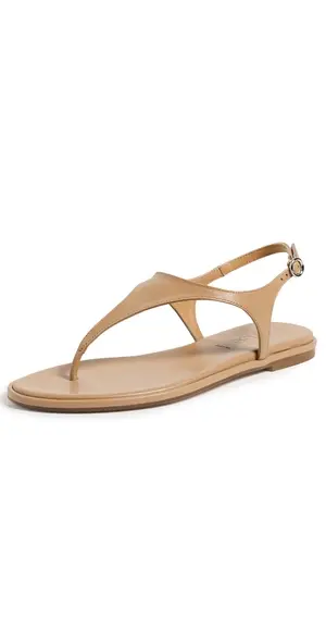 AeydĒ Raine Nappa Leather Sandals - Hazelnut
