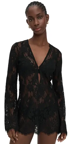 BANANHOT Millie Lace Mini Dress