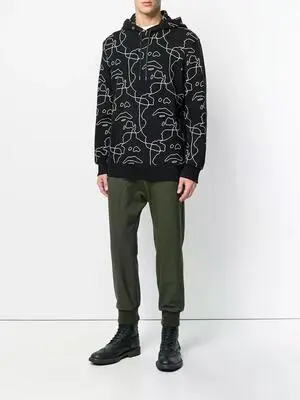 Neil Barrett Graphic Print Hoodie