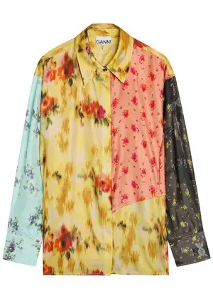 Ganni Floral Shirts For Women