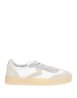 VOILE BLANCHE Light Leather Sneakers - Light Grey