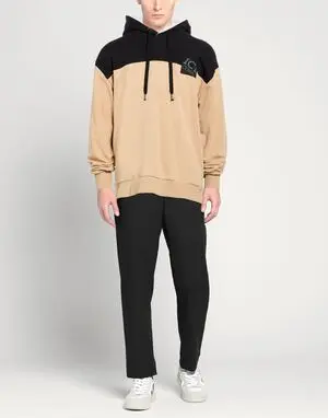 Iceberg Two-tone Cotton And Polyester Fleece Hoodie
