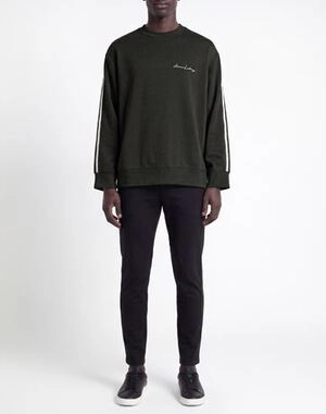 Armani Exchange Crewneck Sweatshirt With Side Stripes