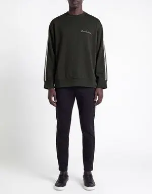Armani Exchange Crewneck Sweatshirt With Side Stripes