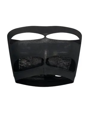 Rick Owens Virgin Wool Distressed Knit Tube Top