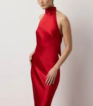 Ralph Lauren Chilton Maxi Dress - Red
