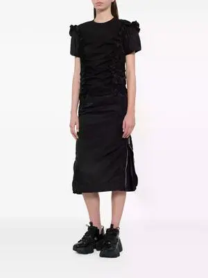 Noir Kei Ninomiya Ruffled Crewneck T-shirt