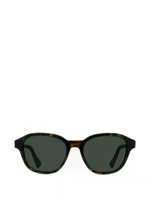 Vuarnet Round Frame Sunglasses - Brown