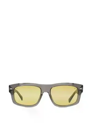 Vuarnet Belvedere Rectangle-frame Sunglasses - Grey