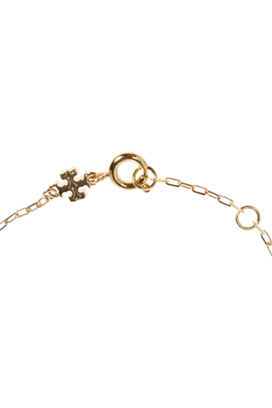 Tory Burch Tone Four-leaf Clover Charm Bracelet